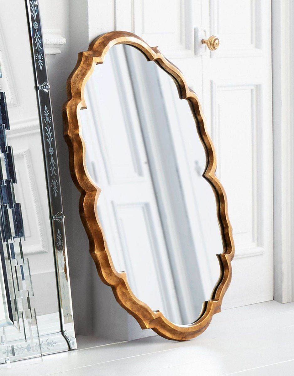 Antique Oval Dc Mirror | Drawing Room Mirror - Mirrorwalla