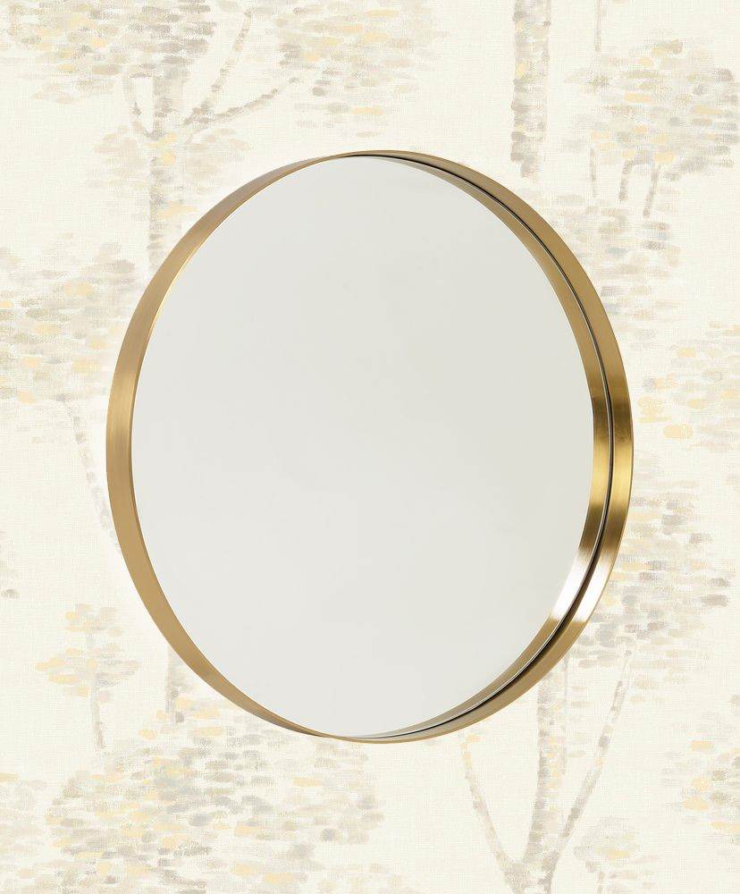 Metal Frame Mirrors | Round Shape Mirrors - Mirrorwalla